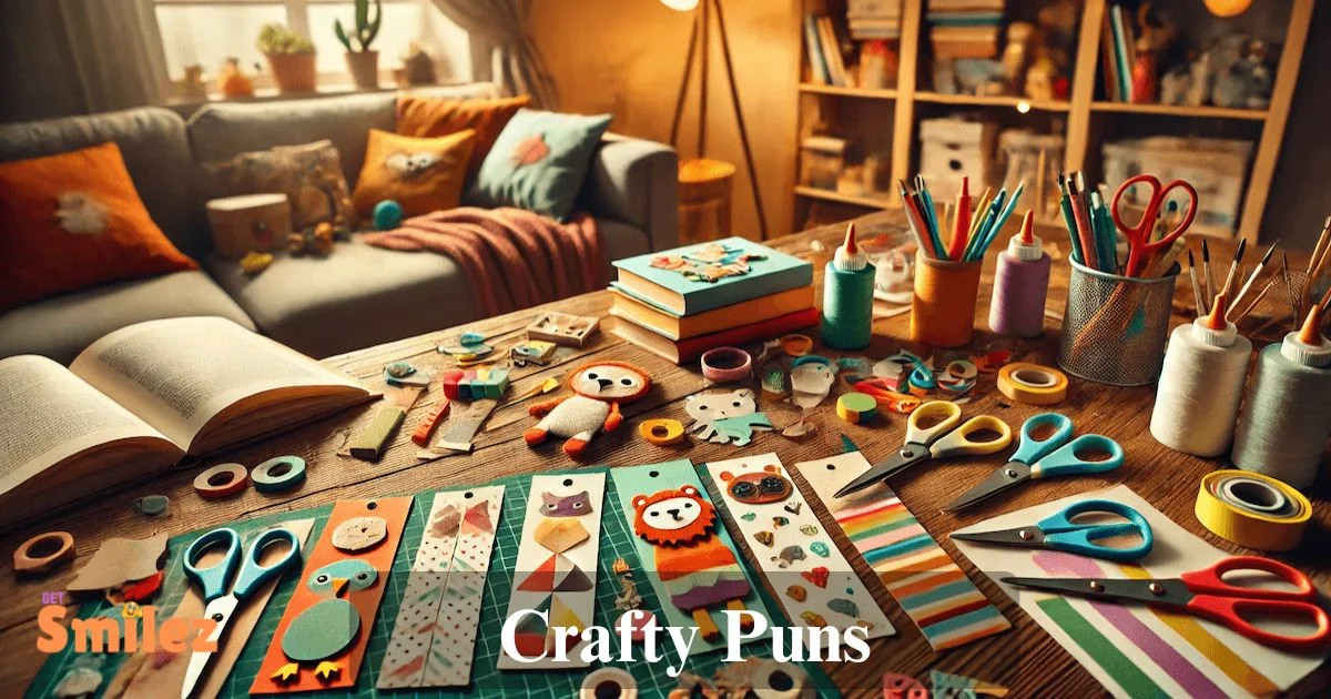 625+ Best Crafty Puns That Are Clever, and Creative (2026)